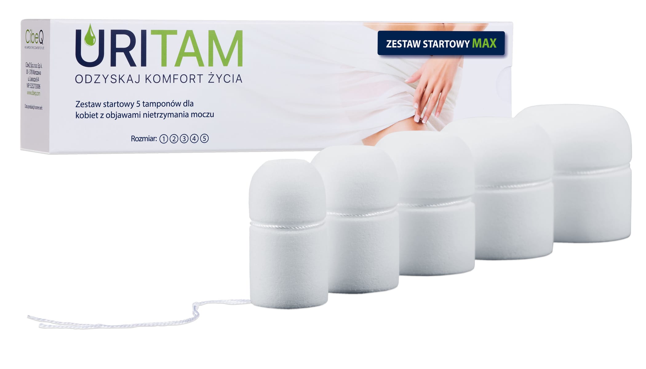 Zestaw tamponów MAX na problem z trzymaniem moczu - Sklep internetowy ...